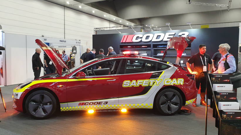 Leading the way with advanced lighting technologies on a Tesla Model 3 ...