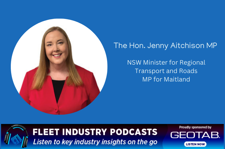 NSW Roads Minister Jenny Aitchison is the latest podcast guest - Fleet ...