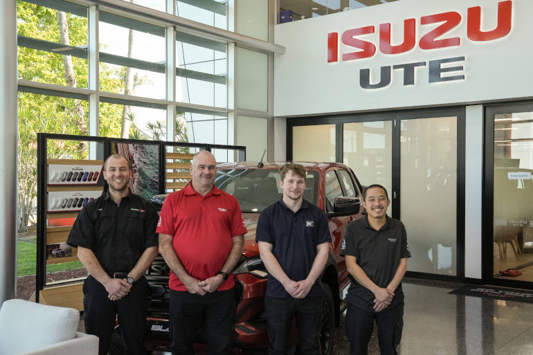Isuzu UTE Australia Celebrates First Master Technicians - Fleet Auto News